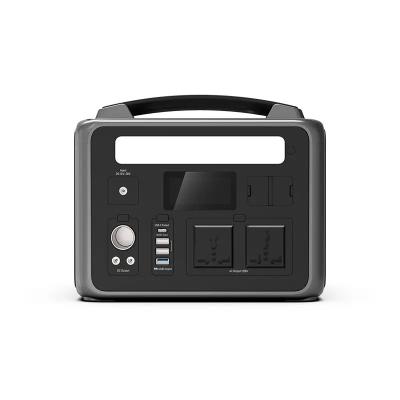 China 9.3KG Portable Solar Power Station Home Backup Generator 600W With PD Type C for sale