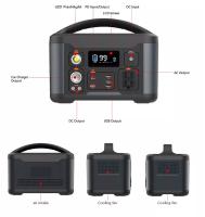 China 626Wh 174000mAh Lithium Ion Portable Power Station , Solar Power Generator For Camping for sale