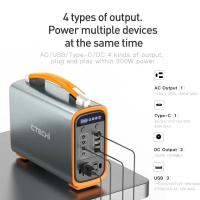 China Lifepo4 Portable Solar Power Station Solar Generator 200w 300w for sale
