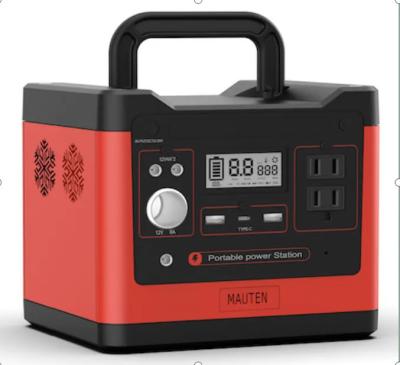 China 320W 110V 220V 240V Portable Solar Power Station With Dual Universal Ac Socket for sale