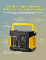 China Solar Charged Power Station 80000mAh 296WH Outdoor Portable Power Station for sale