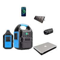 China Small Size 100W Mobile Power Station With Solar Panel USB/DC Output for sale