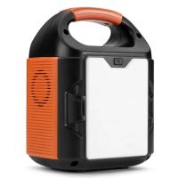 China 100W Mobile Lithium Portable Power Station Car Jump Starter Power Station AC USB DC Output for sale