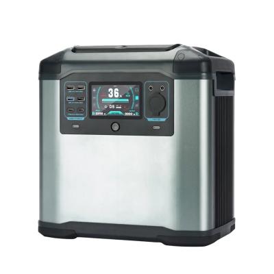 China Lithium Ion Battery Portable Generator Power Station 2000W 17.3kg for sale