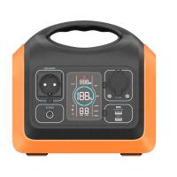 China Camping Portable Generator Power Station 600W Lifepo4 Battery Solar Generator for sale