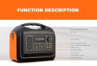 China 1800W Portable Power Station Lifepo4 Portable Solar Generator Kit 15kg for sale
