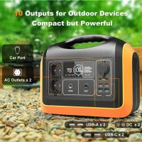 China 1800W Portable Power Station Lifepo4 Portable Solar Generator Kit 15kg for sale