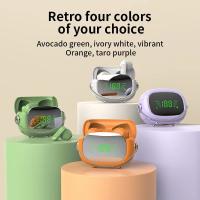 China OEM ODM Sports Bluetooth Earphones with Macaron ENC LED Digital Display Mirror for sale