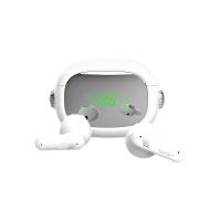 China OEM ODM Sports Bluetooth Earphones with Macaron ENC LED Digital Display Mirror for sale