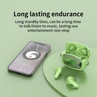 China OEM ODM Sports Bluetooth Earphones with Macaron ENC LED Digital Display Mirror for sale