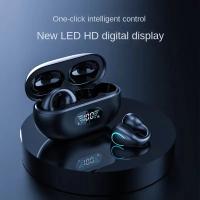 China Clip On Sports Bluetooth Earphones Anti Lost Bone Conduction Wireless Mic Talking Headset for sale