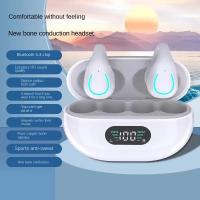 China Outdoor TWS Wireless Bluetooth Earphones 300mAh Air Conduction Earbuds for sale