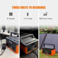 China 300W Free Solar Power Generator Portable Power Station Lifepo4 Battery 3.6kg for sale