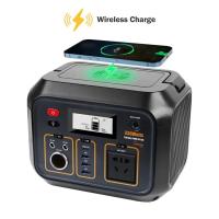 China Self Driving Camping Portable Power Station 330W 317.4Wh Wireless Charging Power Station for sale