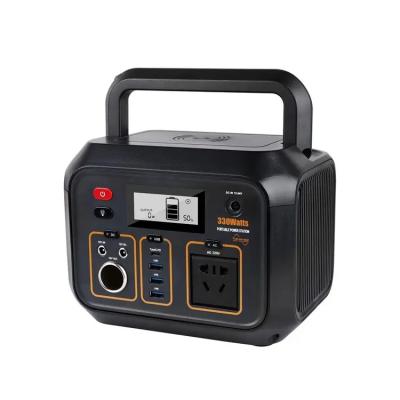 China Self Driving Camping Portable Power Station 330W 317.4Wh Wireless Charging Power Station for sale