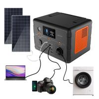 China Solar Rechargeable Power Station 500W Outdoor Energy Storage Power Supply for sale