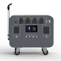 China 5000W Outdoor Rechargeable Power Station With Grade A+ LiFePO4 Lithium Ion Batteries for sale