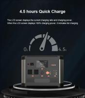 China 1500W Portable Power Station With Pull / Handle 370*250*300mm for sale