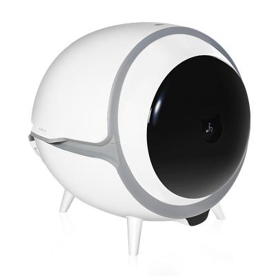 China Plastic Automatic Pet Litter Box Wifi Touch Control Anti Leakage Design for sale