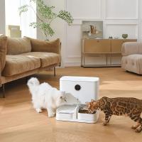 China Automatic Feeding 6L Pet Feeder And Water Dispenser LCD Display For Cats / Dogs for sale
