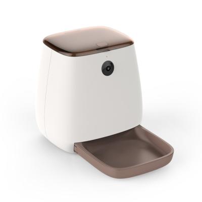 China App Controlled Automatic Pet Food Dispenser ODM Products And Assembly Design for sale