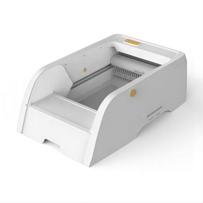 China Intelligent Self Cleaning Cat Litterbox Hands No Cleanup Better Odor Control for sale