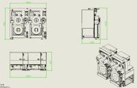 China 200mm / 250mm Automatic Tape Winding Machine double station for sale