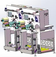 China 200mm / 250mm Automatic Tape Winding Machine double station for sale