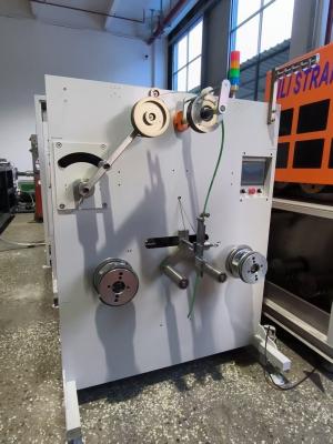 China PLC Intelligent PET Strap Winder Touch Screen 300 M/Min Strap Winding Machine for sale