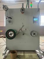 China PET Strap Winder featuring dual station design and one click operation PLC touch screen for precise winding of various strap widths for sale