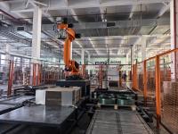 China CE ISO Automatic Palletizing System High Productivity 480V Palletizing Solutions for sale