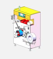 China Automatic strap winder machine supports 200mm/250mm inner diameter paper cores equipment for sale