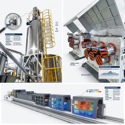 China Recycled  Pet Strap Line Bottle Flake 180kg/H Strapping Roll Manufacturing Machine for sale
