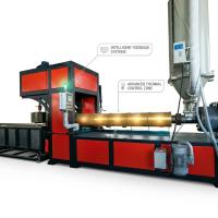 China Customized  Twin Screw Extrusion Line 200kg/H 32mm Pet Strap Extrusion Line for sale