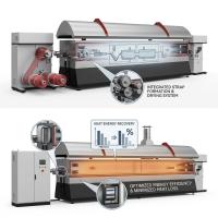 China 300kg/H Strap Extrusion Line 90mm High Accuracy PET Strap Manufacturing Machine for sale