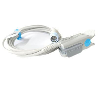 China Drager Simens Monitor Spo2 Sensor   Light Blue Connector for sale