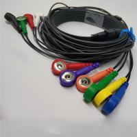 China Patient Monitor EKG Cables Snap One Piece 2mm Dia Lead OEM / ODM Service for sale