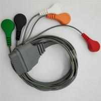 China Compatible EDAN 5 Lead Ecg Cable , SE2003 16 Pin Dynamic Telemetry  Cable for sale