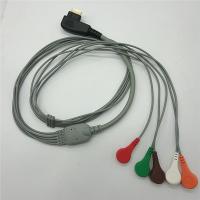 China Leadwires Electrode Snaps , One Piece Holter Monitor parts DMS 300 Series for sale