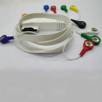 China Mortara 10 Lead ECG Cable , AHA Certificated With Snap One Piece ECG Cable for sale