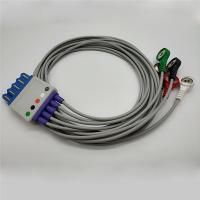 China Compatible HP / PH Ecg Leads Medical AHA Standard 6 Months Warranty for sale