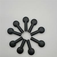 China Medical 4mm ECG / EKG Accessories Black Banana Electrode Adapters To Snap End for sale