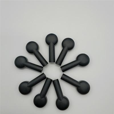 China Medical 4mm ECG / EKG Accessories Black Banana Electrode Adapters To Snap End for sale
