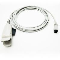 China Konica Minolta Monitor SPO2 Sensor Pulsox 300 300i 6 Pin Adult Finger Clip for sale