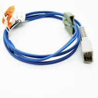 China Nellco Soft Tip Monitor SPO2 Sensor 1.1M Length TPU Material 9 Pin Connector for sale