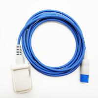 China HP 8 Pin TPU Blue SPO2 Extension Cable Wear Resistant Oem / Odm Availible for sale