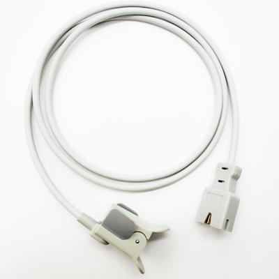 China Tech  Durable Monitor SPO2 Sensor Finger Clip 1.1M Length DP9 Pin Connector Proximal for sale