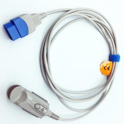 China Compatible Bionet Monitor SPO2 Sensor Adult Finger Clip 3M Length Reusable for sale