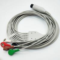 China GE 5 leads Snap Connector Proximal ECG Lead Wires , Durable 6 Pin ECG Accessories for sale
