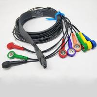 China Compatible Schiller Ecg Cable , Stable Performance Black Ge ECG Lead Wires for sale